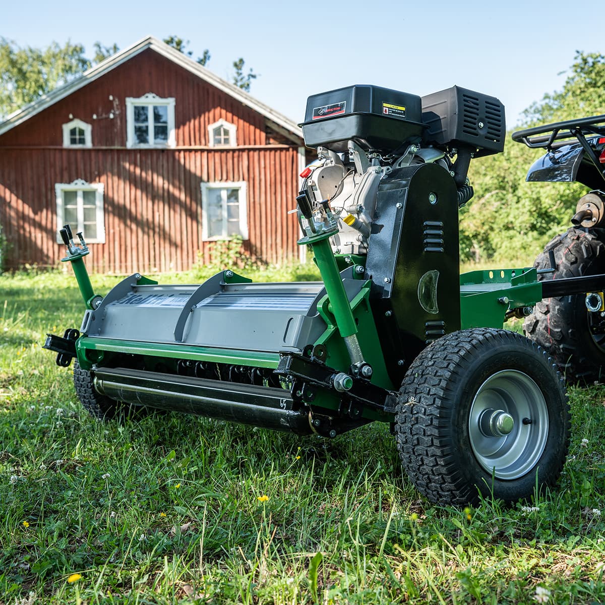 Quad / ATV-Mulcher mit Klappe, QM 120, 15 PS - Landmaschinen Neuhaus